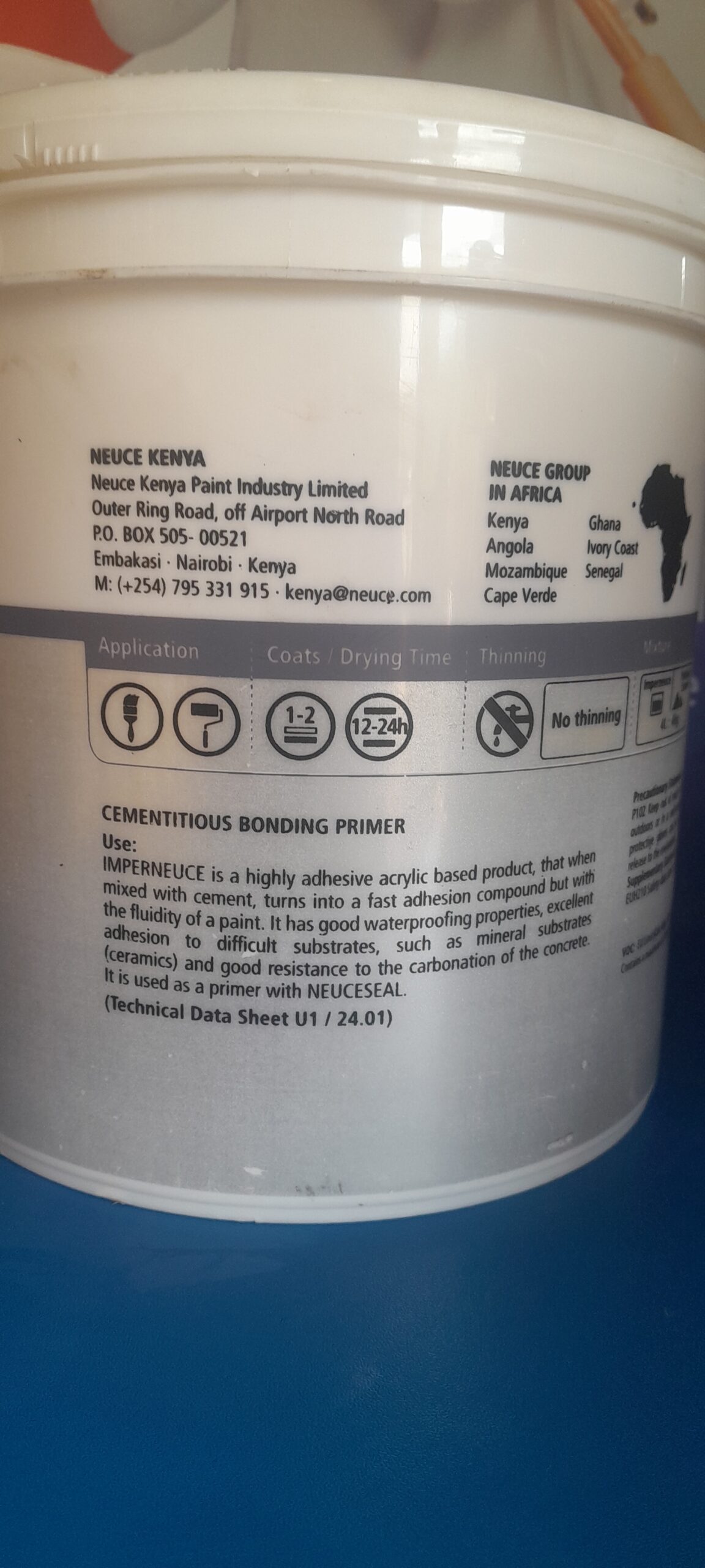 Neuce Imperneuce Waterproofing Bonding Primer - Waterproofing Solutions ...